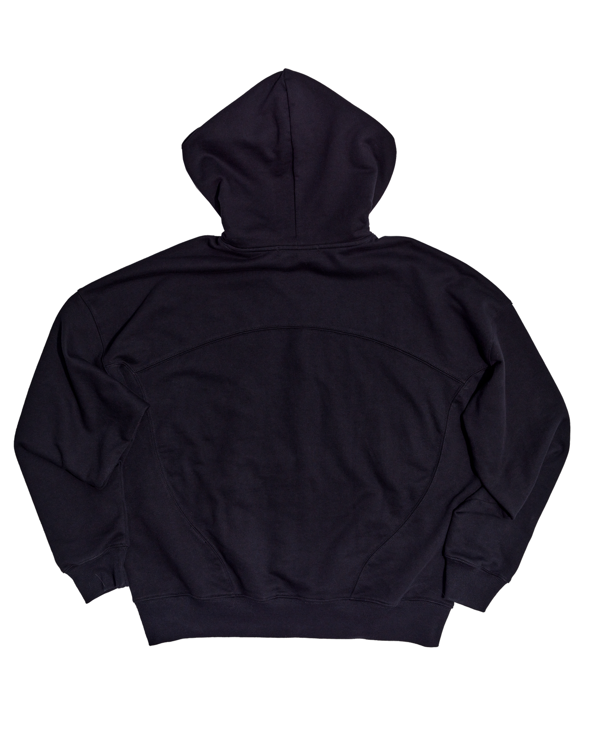 Black College tie hoodie (Comes with tie) – shalou