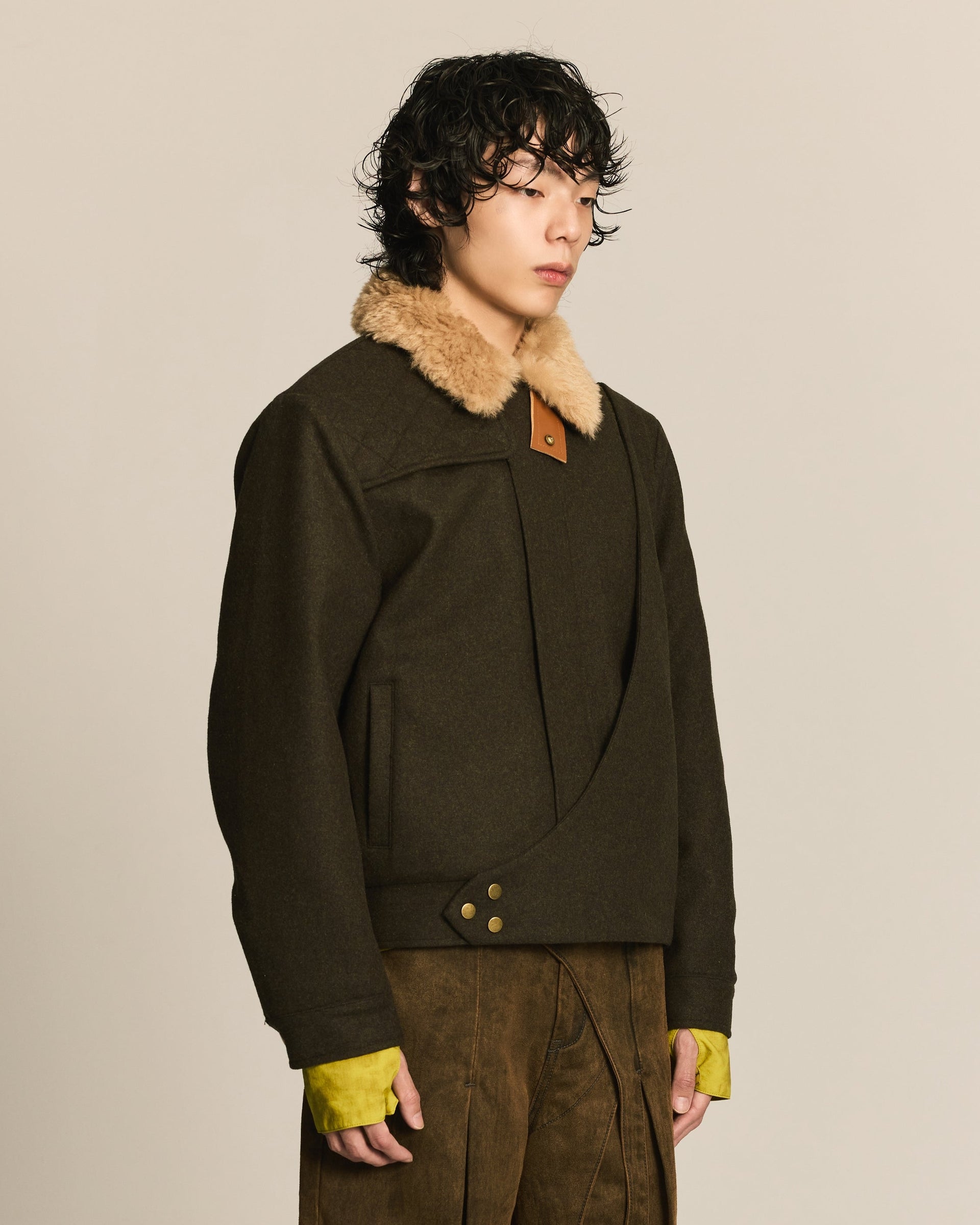 Green Spiral Hunter Jacket – shalou